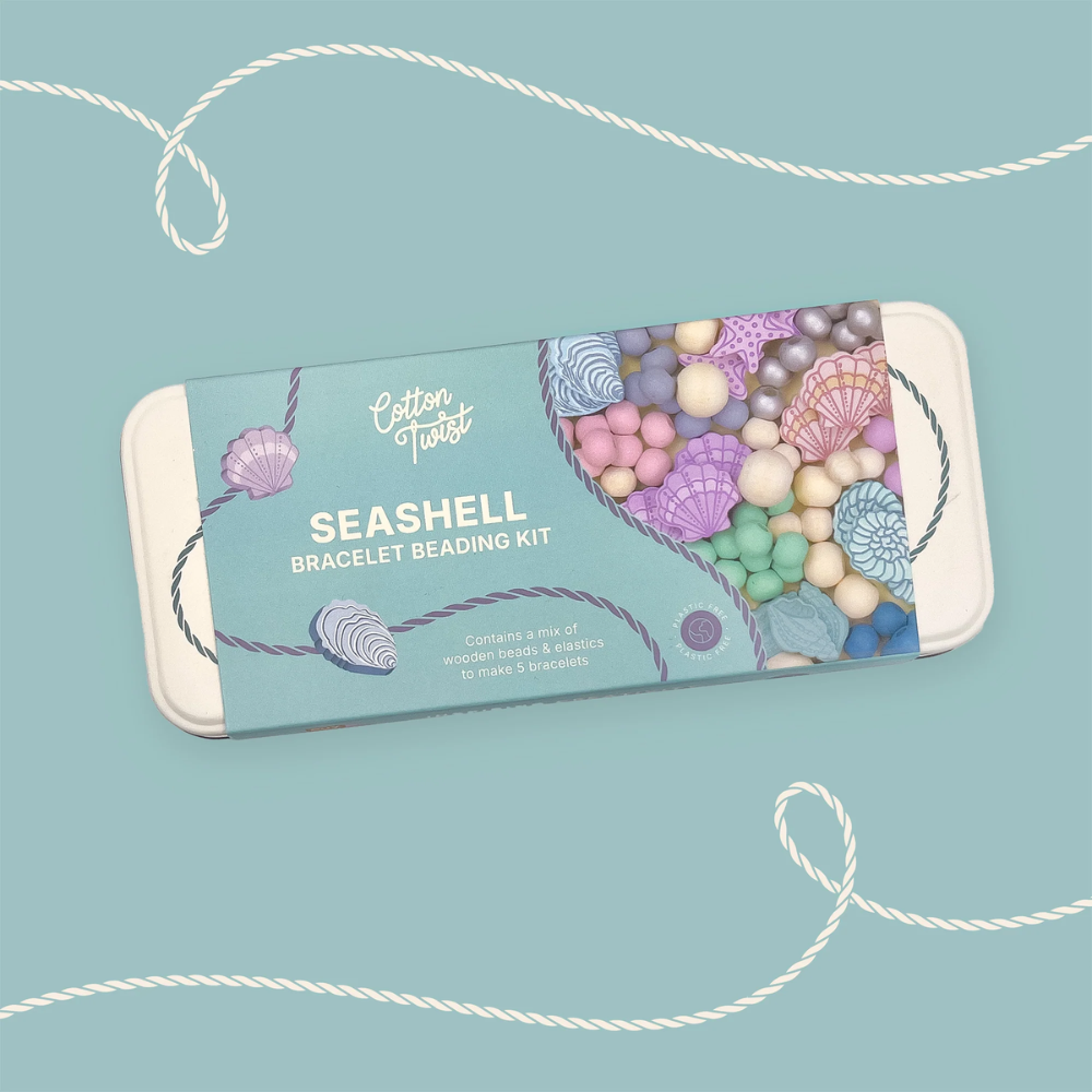 Cotton Twist Seashell Bracelet Tin – All The Kids