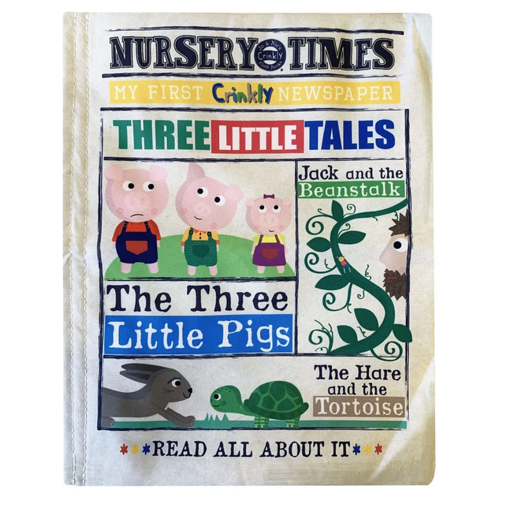 Jo and Nic's Crinkle Cloth Book - Three Little Tales – All The Kids