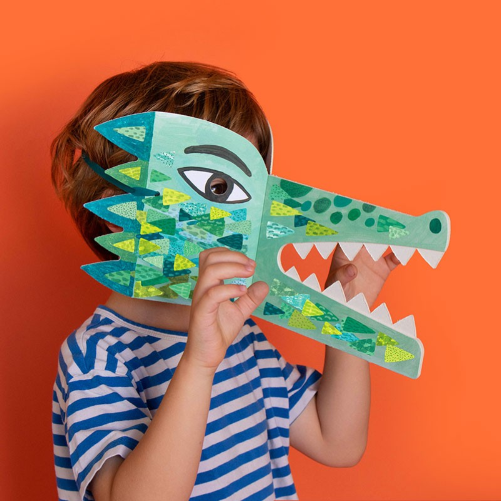 Londji - Be Wild - Crocodile Mask and Stickers – All The Kids
