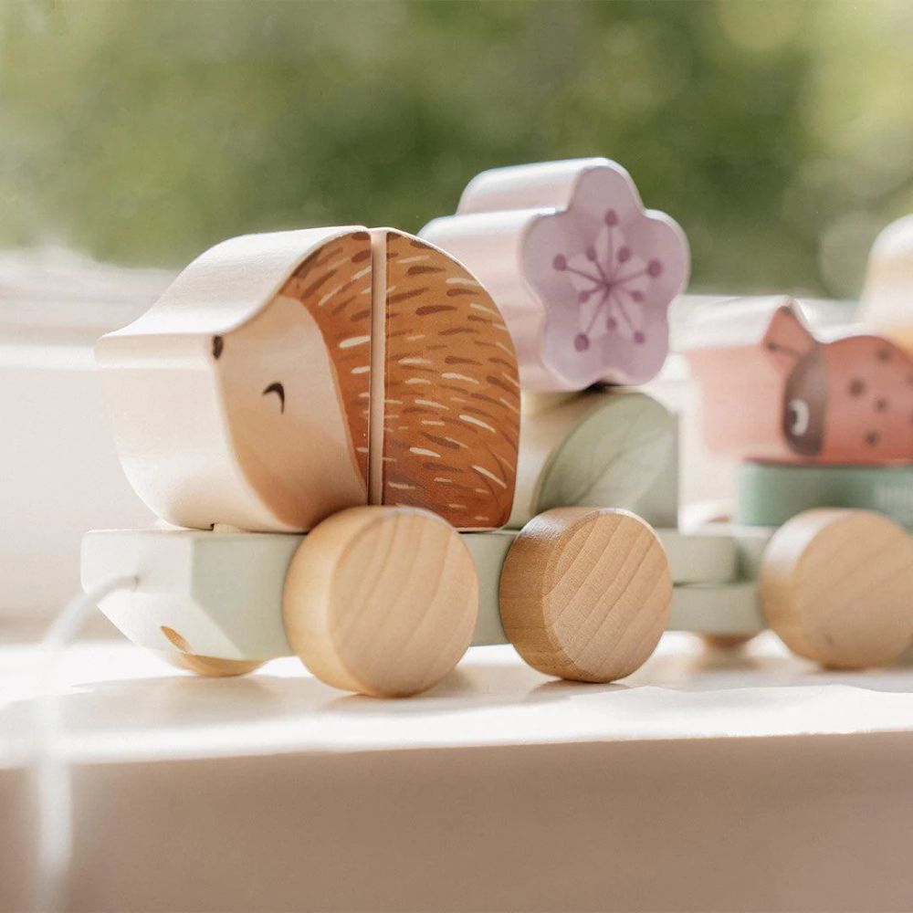 Little Dutch Stacking Train Hedgehog - Fairy Garden – All The Kids