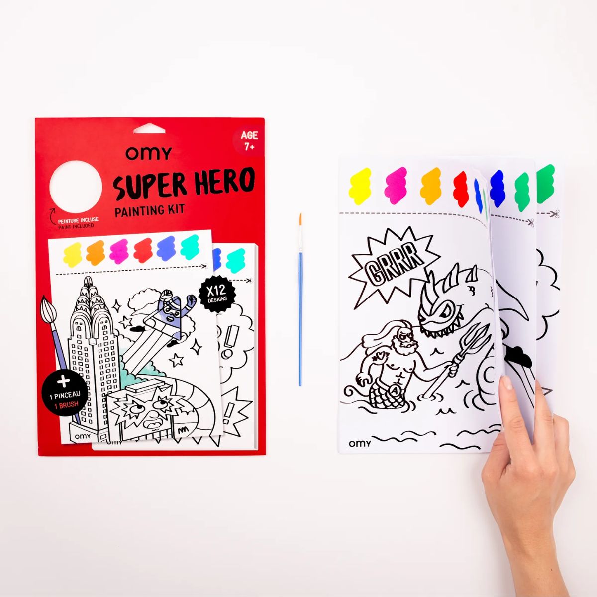 Omy Superhero Painting Kit – All The Kids