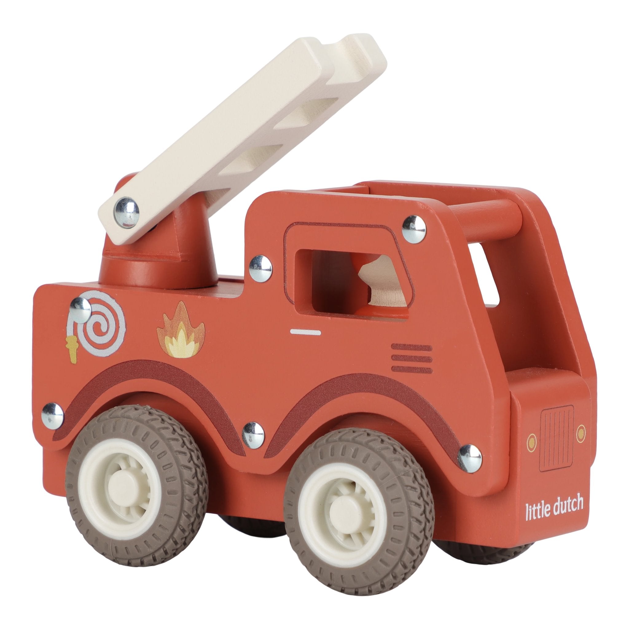 Little Dutch Wooden Fire Truck and Peg Doll – All The Kids