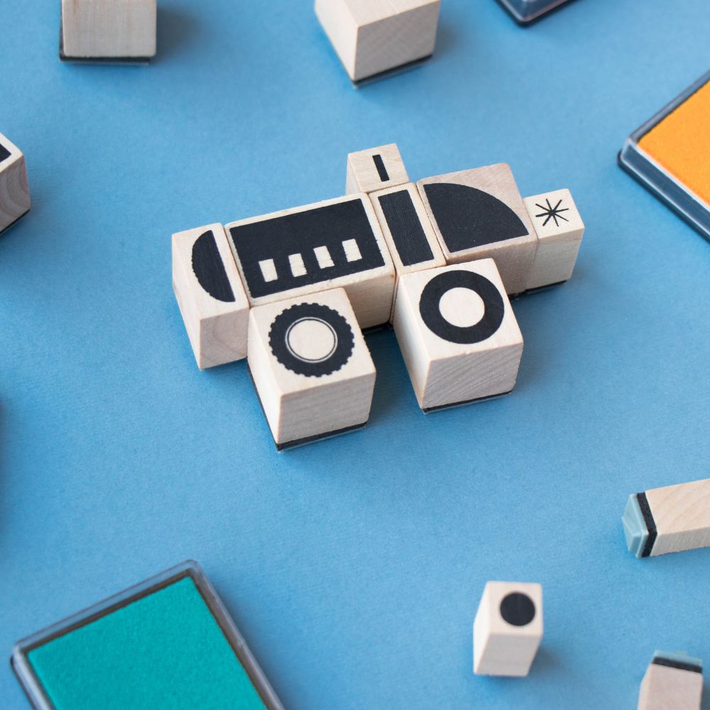 Bam! Transport Stamps - Londji - Creative Ink Stamps