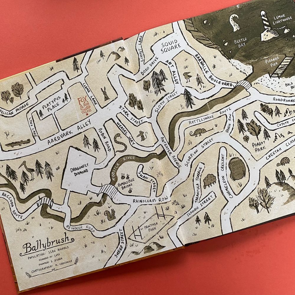 The Giver Quartet Map