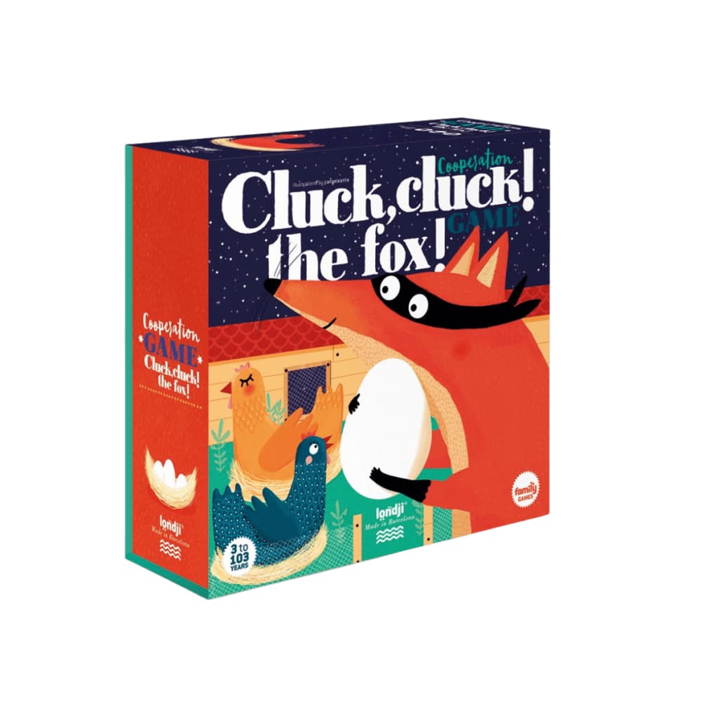 Cluck, Cluck, The Fox! - Londji - Co-operative Board Game