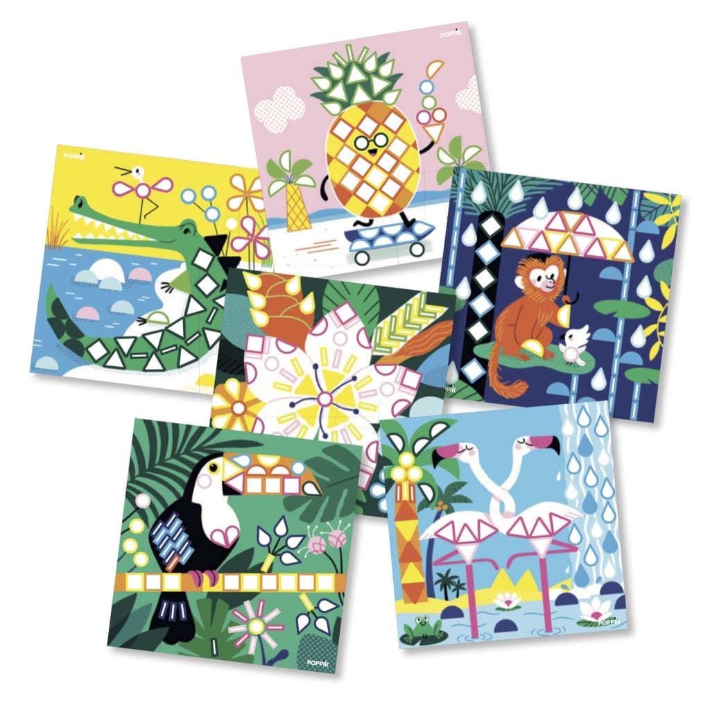 Poppik - Creative Sticker Cards - Tropical – All The Kids